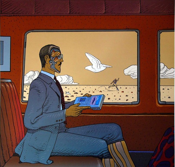 Jean Giraud Tattoos OC] Moebius Is A HUGE Influence To Me. Thought You